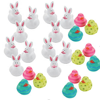 Easter Ducks with Traditional Duck Tags – SqueakyDucks.com