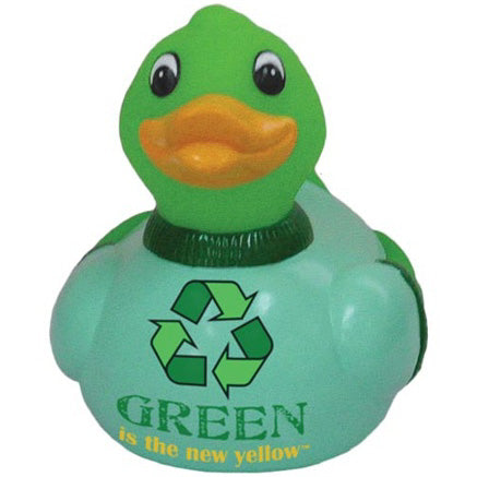 Environmental "Green" Recycled Duck - CelebriDucks – SqueakyDucks.com